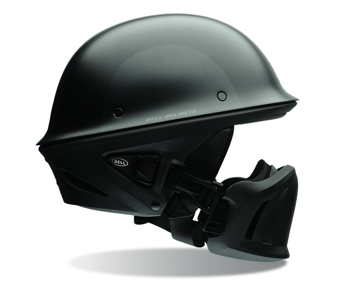 Bell Arc Rogue Matte Black / Grey Motorcycle Helmet 2016 Half All Sizes ...